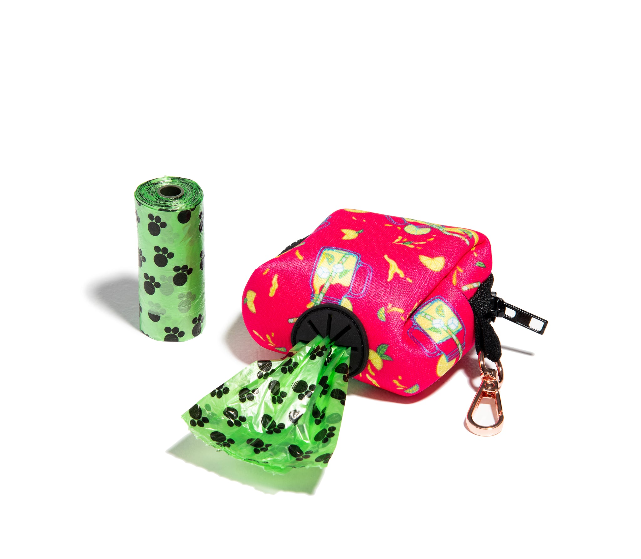 Lemonade - Matching Poop Bag Holder - Pack Leashes