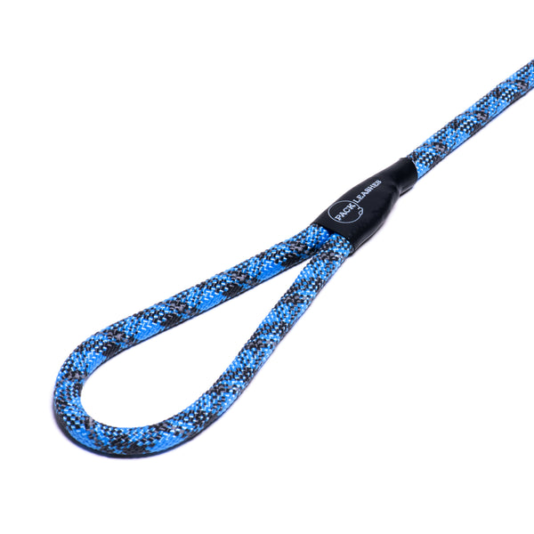 Riptide Blue Rope Leash - Reflective - Pack Leashes